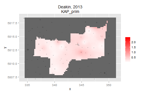 Deakin maps