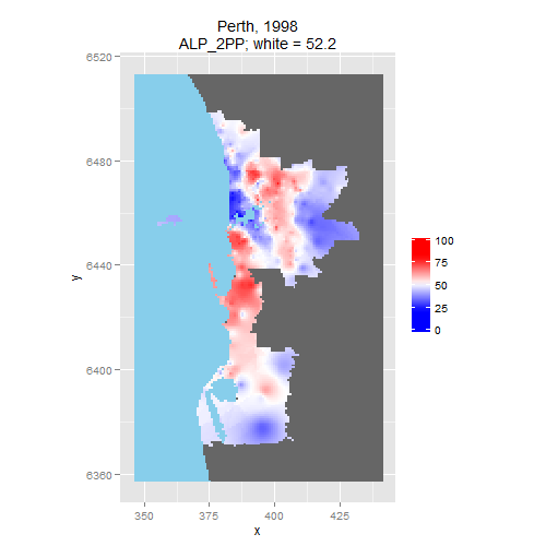 Perth urban area maps