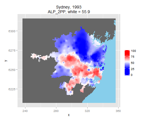 Sydney urban area maps